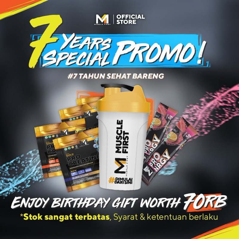 Jual (ECER) Muscle First PRO NRGY SACHET Penambah Power Pre Workout PWO ...