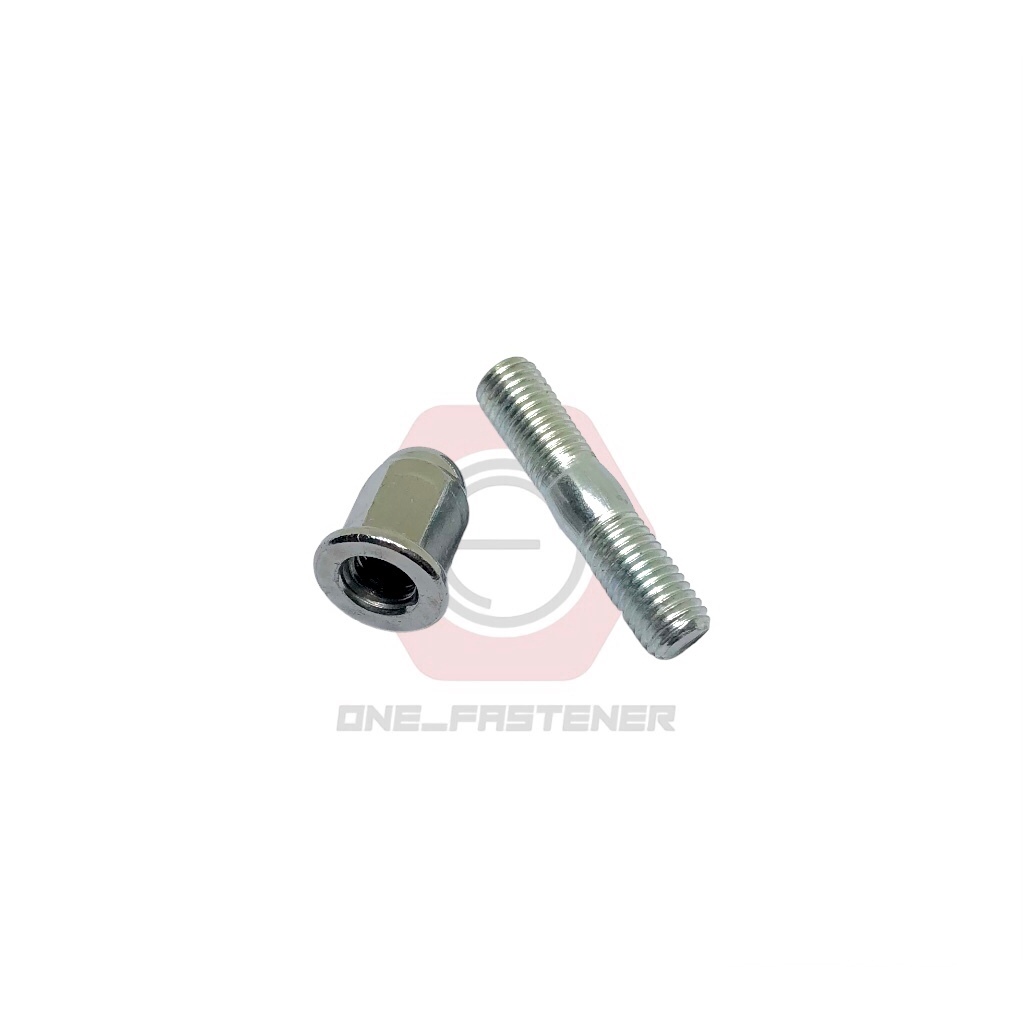 Jual Baut Tanam Knalpot Vario Beat M7 kunci 10 ulir baut 11 Honda Matic ...