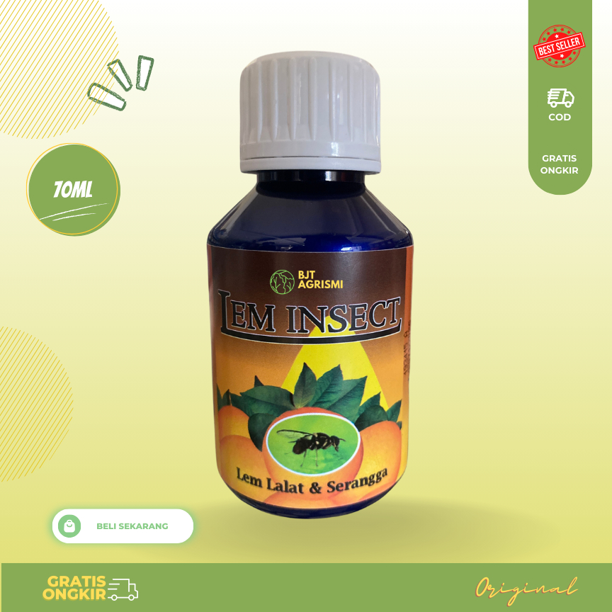 Jual Lem insect 75ML Lem Perangkap lalat dan serangga Warna dan aroma ...