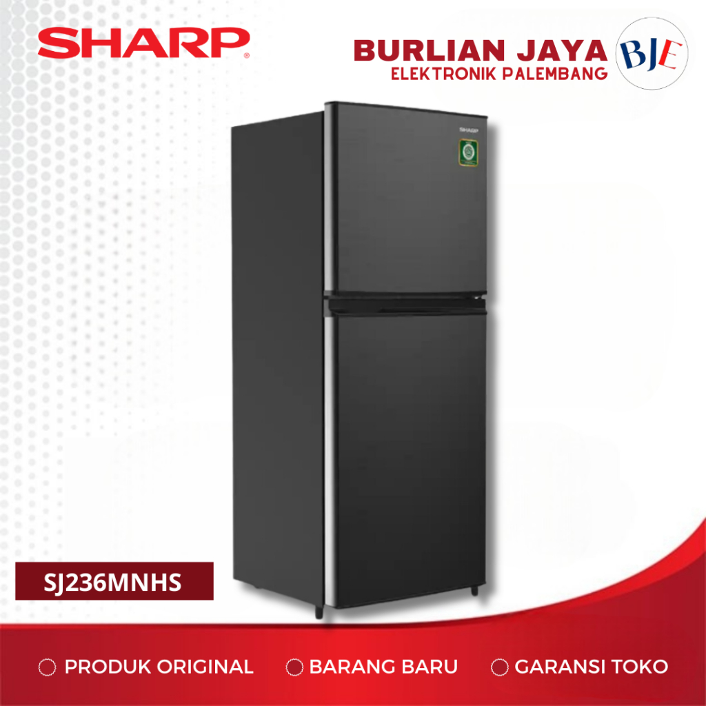 Jual KULKAS 2 PINTU SHARP SJ236MNHS KULKAS 2 PINTU PALEMBANG | Shopee ...