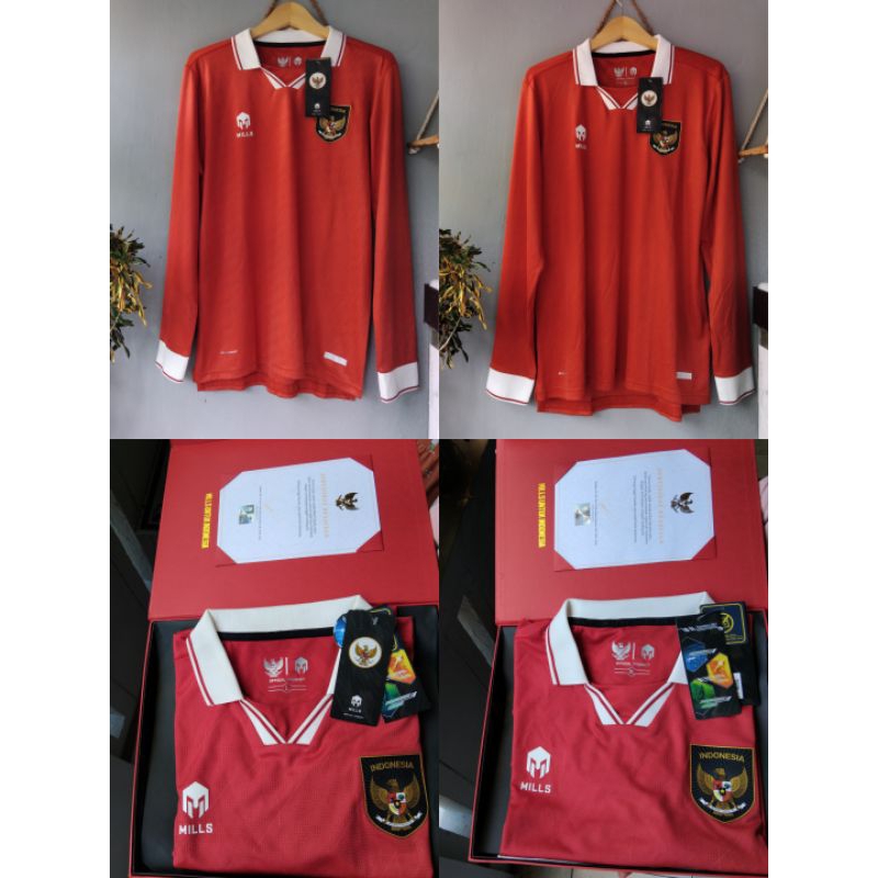Jual Jersey Mills Timnas Home 2022 Player Issue Boxset | Shopee Indonesia