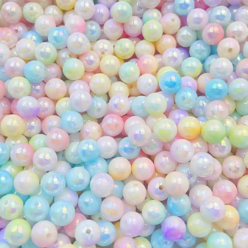 Jual 【20g】AB Manik Mutiara Pastel |AB Manik-manik akrilik dua warna ...
