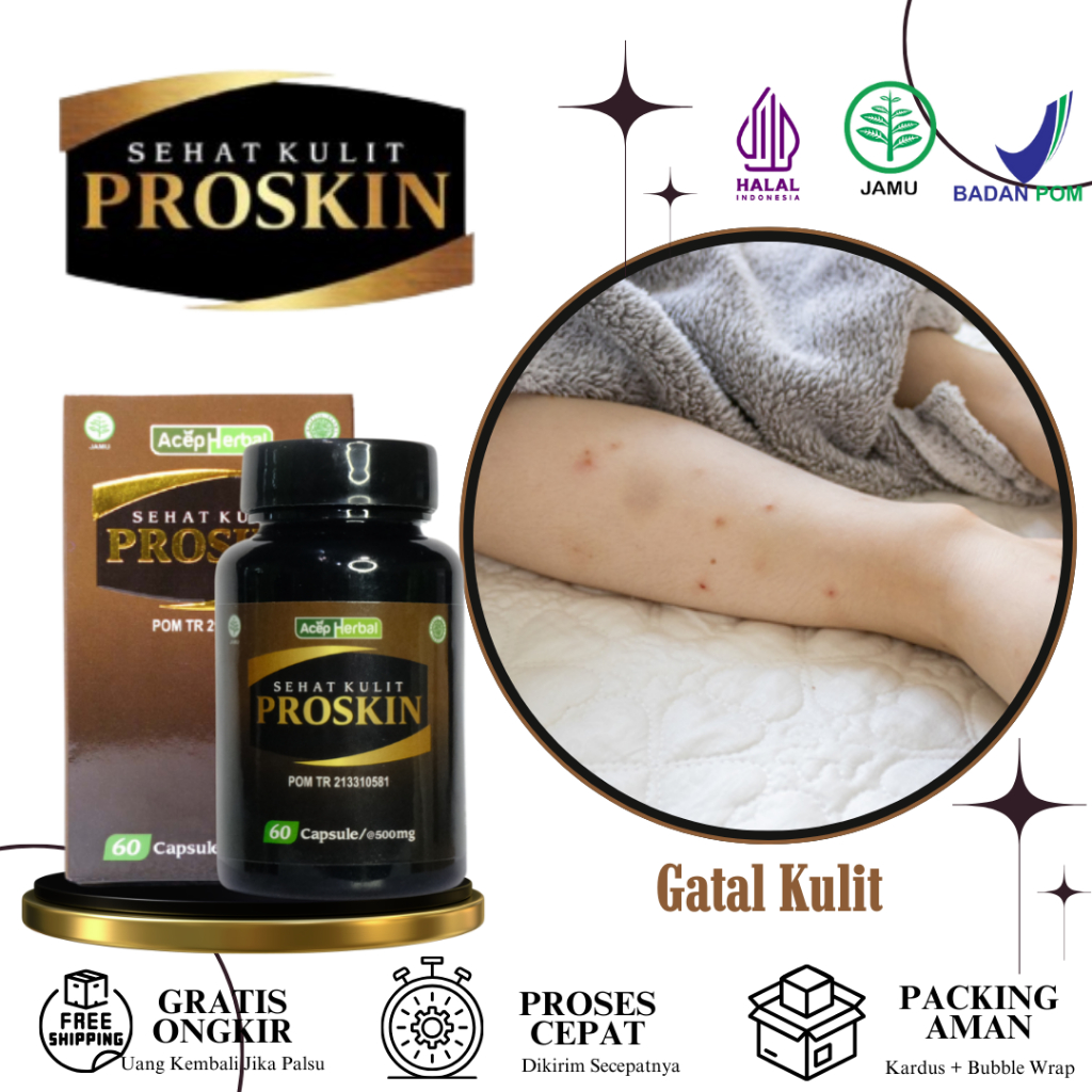 Jual Proskin - Obat Gatal Kulit Akibat Tungau, Ruam dan Bintik Merah ...