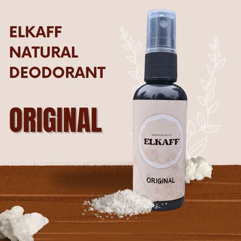 Jual Elkaff Natural Deodorant - ORIGINAL - Natural Deo Tawas Deodorant ...