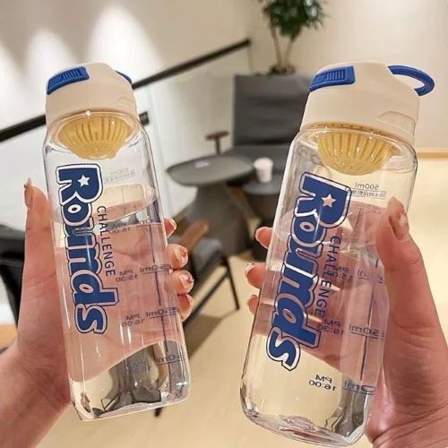 Jual Botol Minum Unik Botol Minum Mini Rounds Simple Kapasitas 500 ml ...