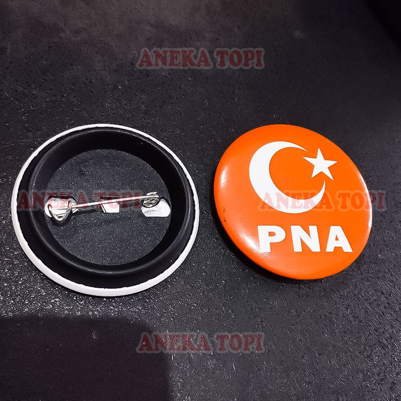 Jual Pin Partai PNA Pin Bros Logo Partai PNA Model Bulat Plastik ...
