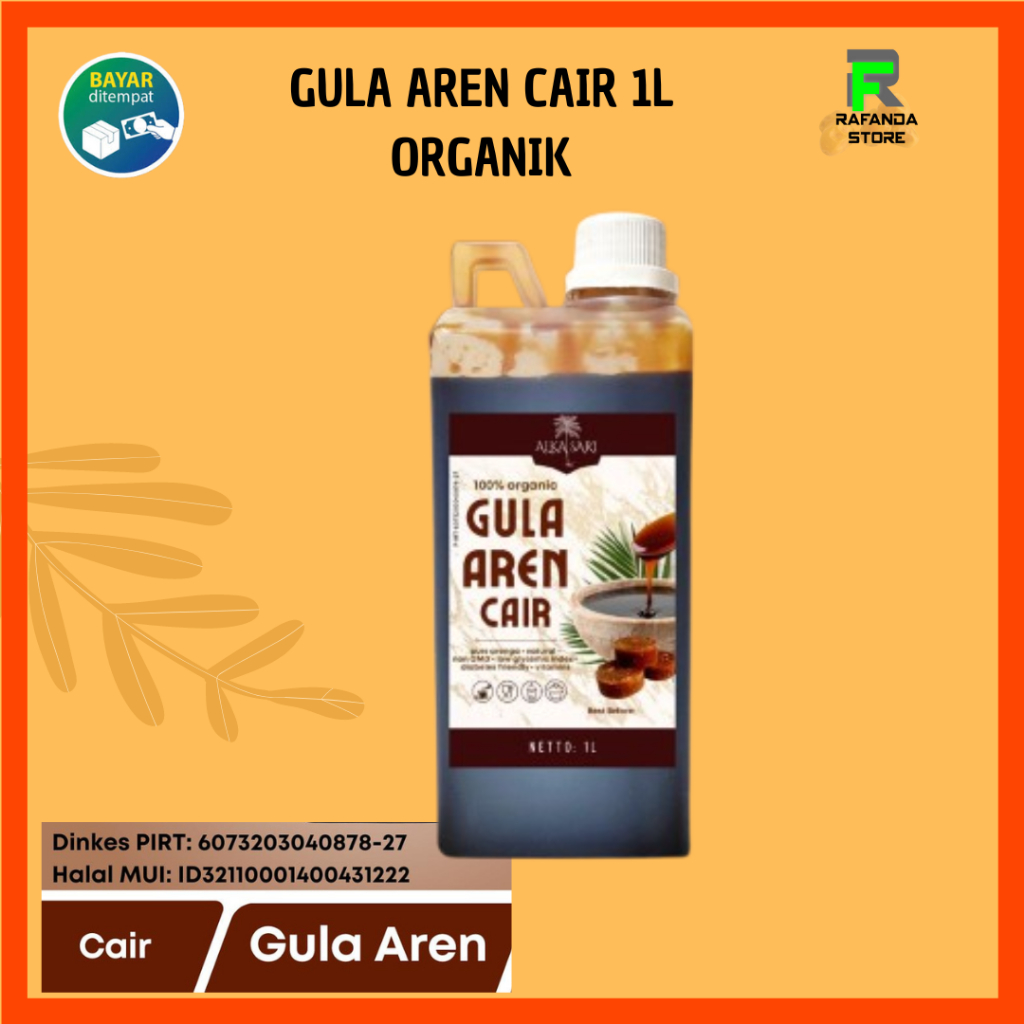Jual Gula Aren Cair Organik / Syrup Palm Sugar Organik Alka Sari 1 ...