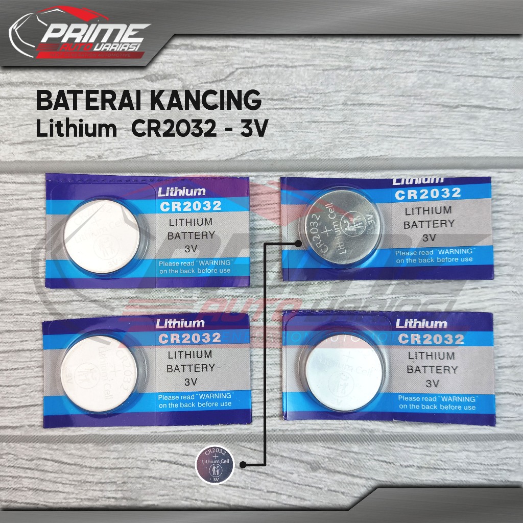 Jual Baterai Kancing CR2032 3V 1 PCS | Shopee Indonesia