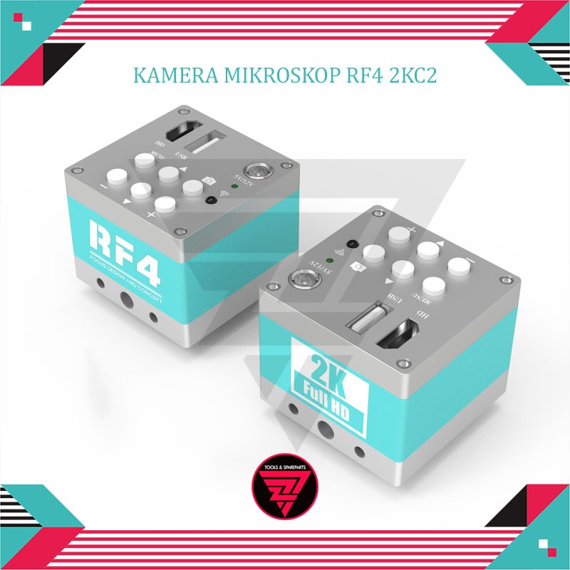 Jual Kamera Mikroskop Trinokuler RF4 2KC2 / Kamera Mikroskop RF4 2K HD / Kamera Mikroskop 2K RF4 ...