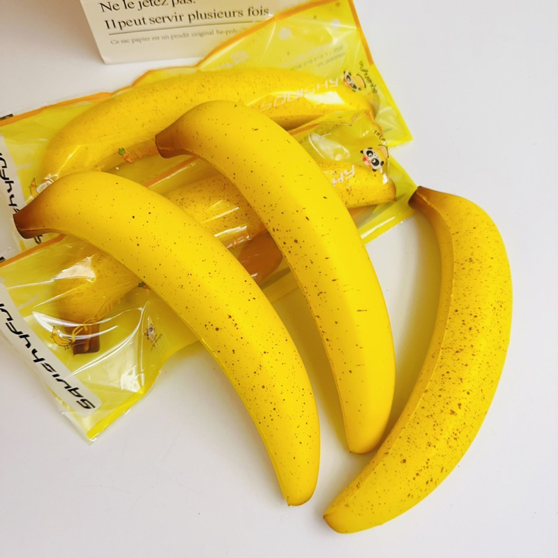 Jual Squishy Licensed Squishy Fun Banana Super Soft Slow Rising ...