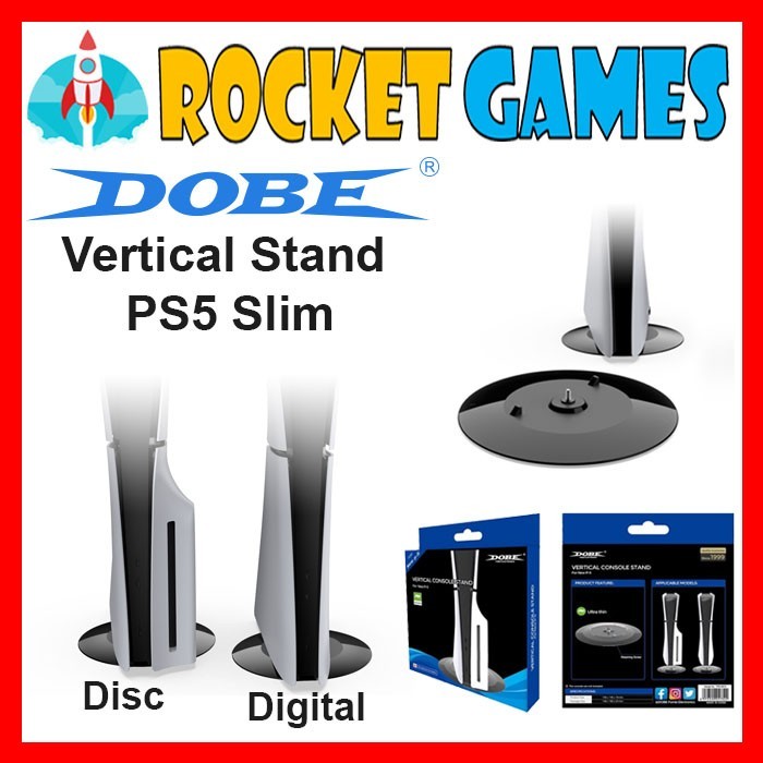 Jual DOBE PS5 Vertical Stand for PS5 Slim Digital / Disc Version TP5 ...