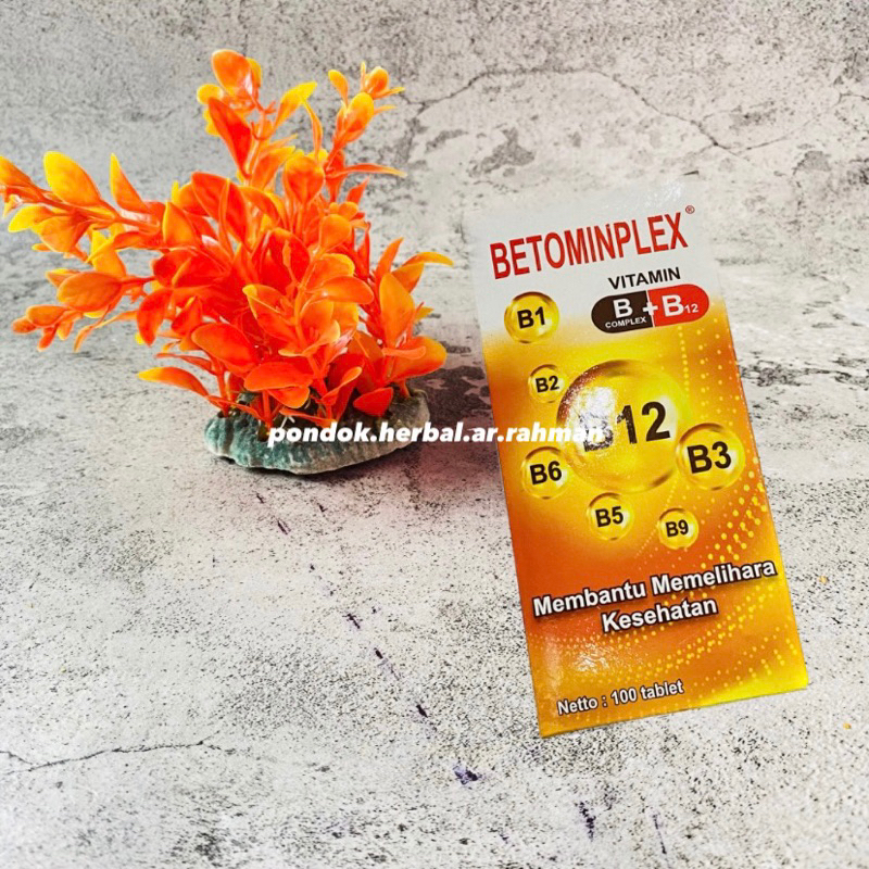 Jual BETOMINPLEX (Vitamin B Komplek) | Shopee Indonesia