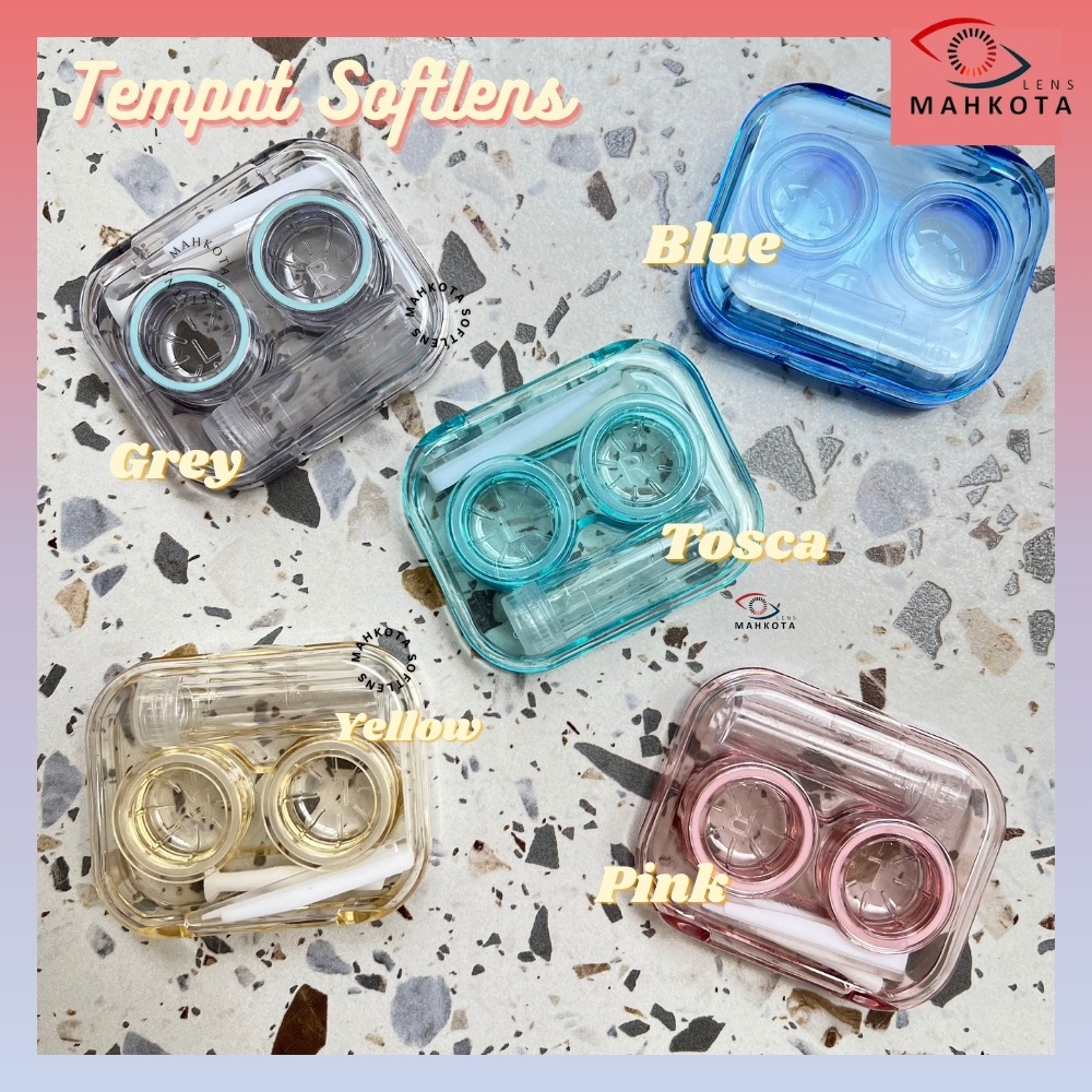Jual TRAVEL KIT KOTAK MINI TRANSPARANT / TEMPAT SOFTLENS PREMIUM ...