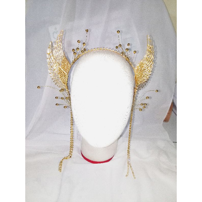 Jual angel wings bando sayap, headpiece, bando wedding | Shopee Indonesia