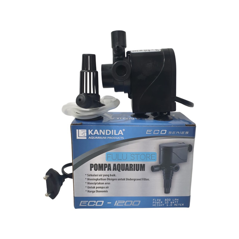 Jual (NEW) KANDILA ECO 1200 Power Head Pompa Air Celup Aquarium ECO1200 ...