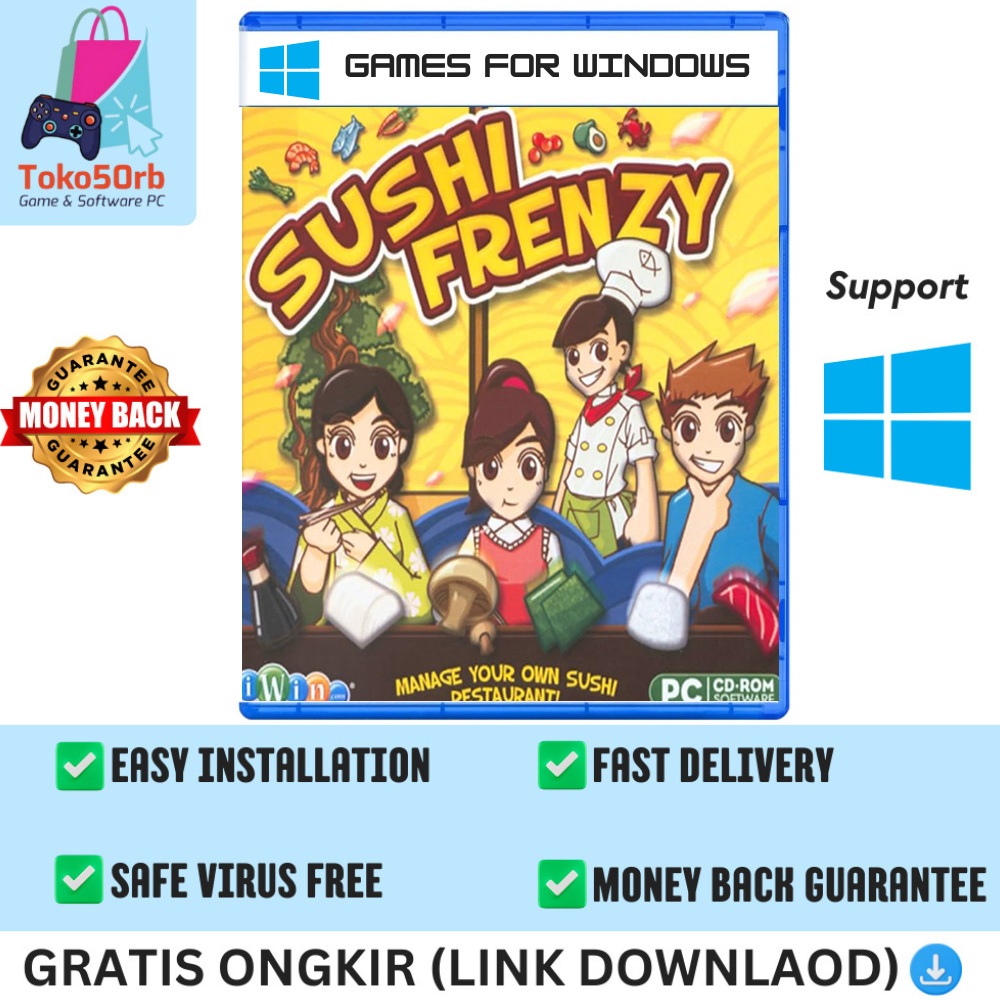 Jual Sushi Frenzy Game for Pc Full Version | Shopee Indonesia