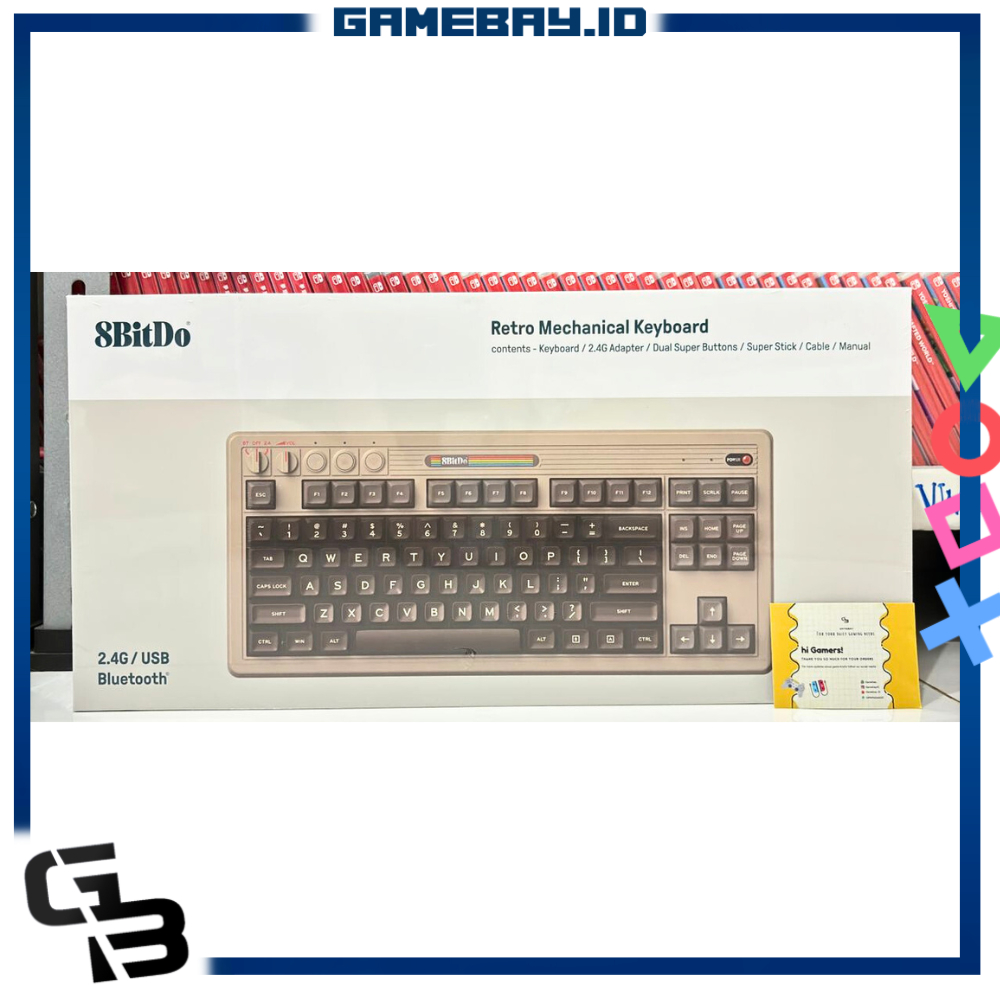 Jual 8Bitdo C 64 Retro Mechanical Keyboard / 8BIT DO | Shopee Indonesia