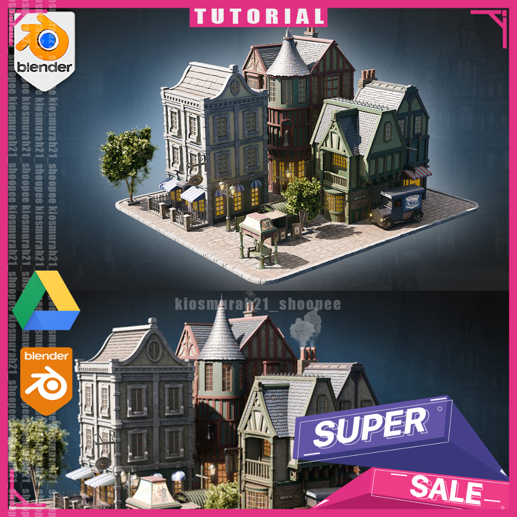 Jual Blender 4 The Ultimate Environment Blender 3D Tutorial | Shopee ...