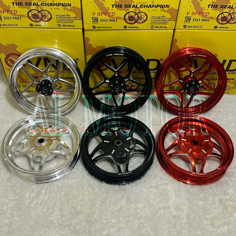Jual VND Velg Racing V Speed V1 215x12 & 250x12 - Grand Filano/ Freego ...