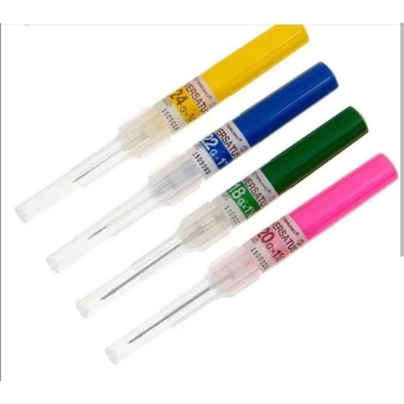 Jual Abocath/inflo IV catheter biasa/jarum infus inflo catheter 18G 20G ...