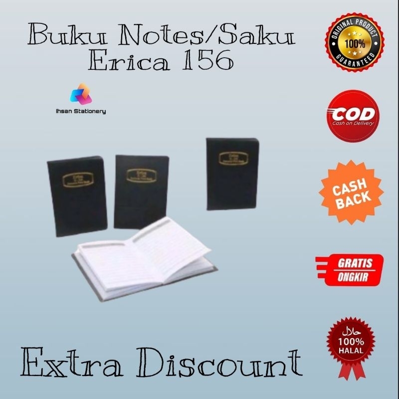 Jual Buku Agenda Notes/Pocket Erica 156 (1 Pcs) | Shopee Indonesia