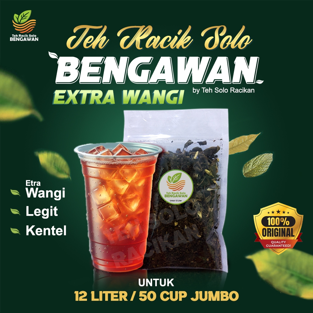 Jual Teh Racikan Solo Bengawan Extra Wangi | Shopee Indonesia