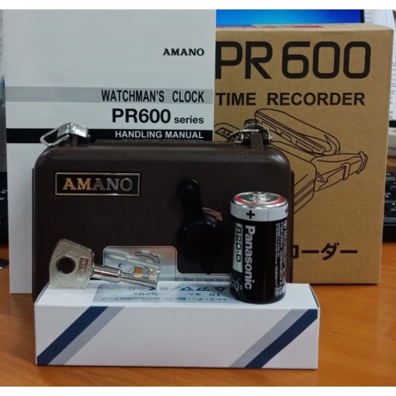 Jual New.AMANO PR600~Absen Manual Security Amano pr 600 Original ...