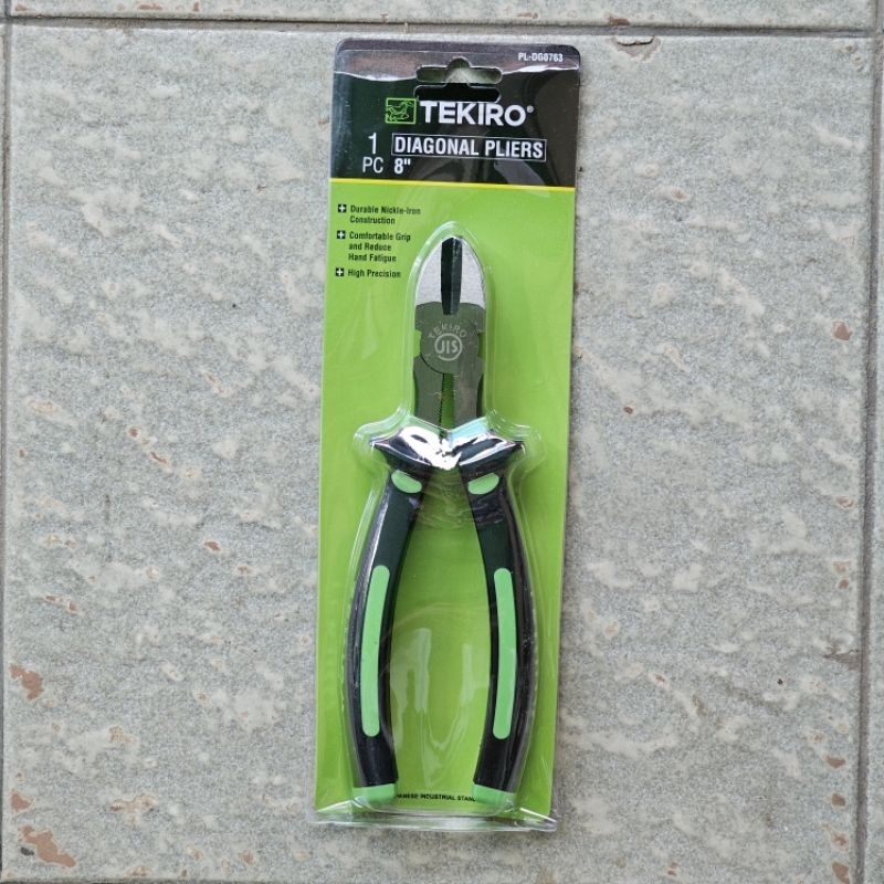 Jual Tang Potong 8 inci Diagonal Pliers 8" Tekiro | Shopee Indonesia