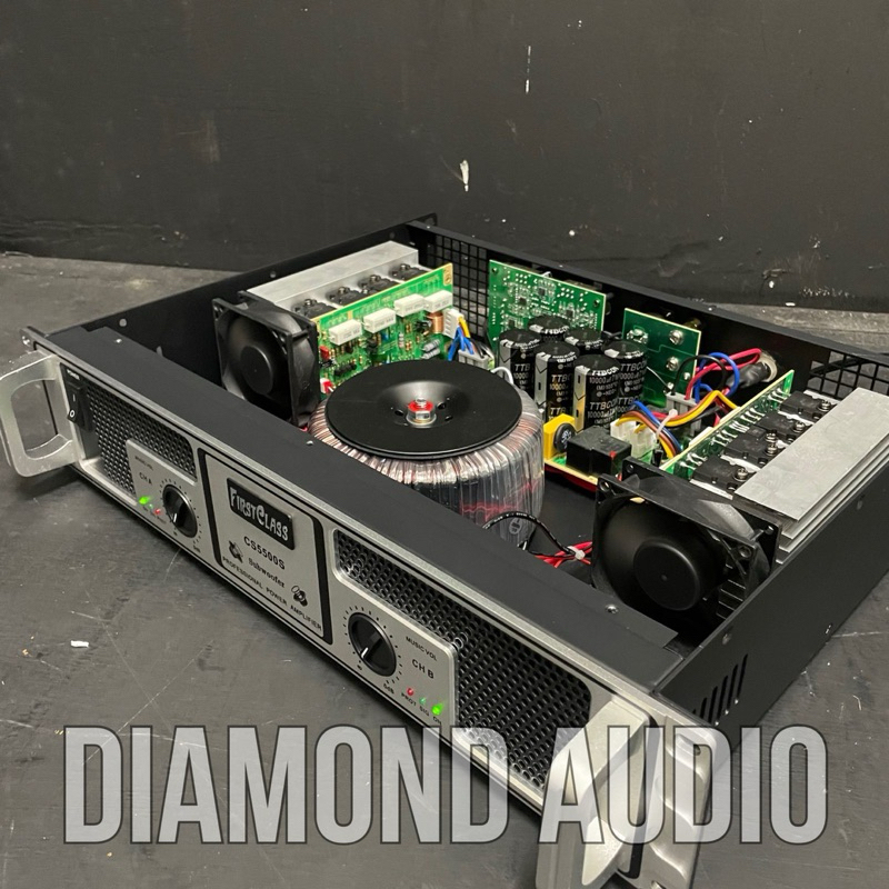 Jual power firstclass cs5500s original 2 channel cs 5500 first class | Shopee Indonesia