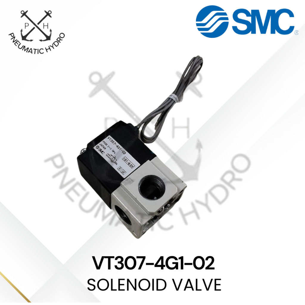 Jual Selenoid valve SMC VT307-4G1-02 AC220 | Shopee Indonesia