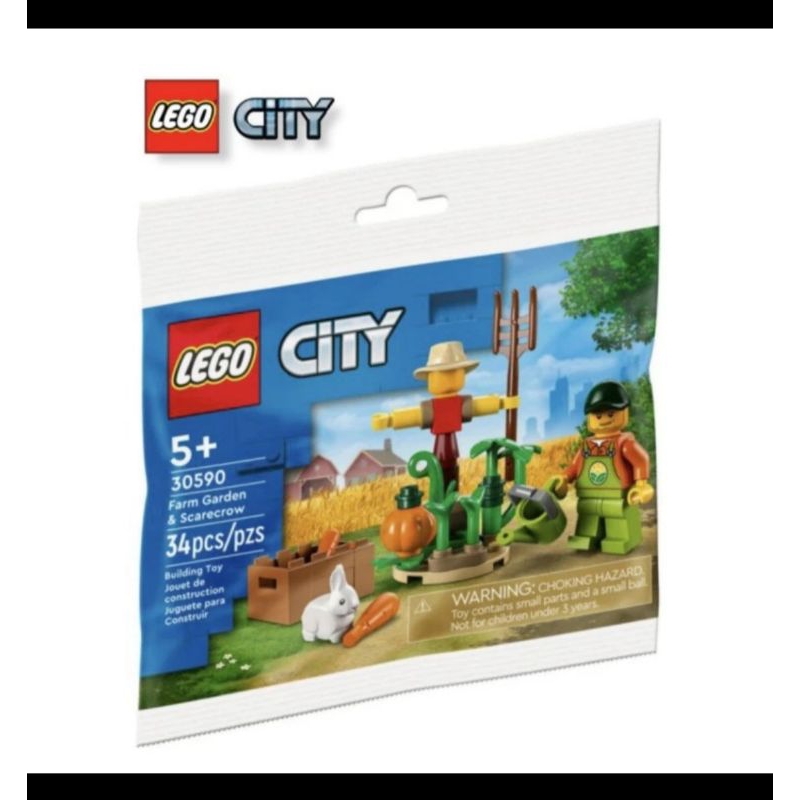 Jual LEGO 30590 City : Farm Garden & Scarecrow | Shopee Indonesia