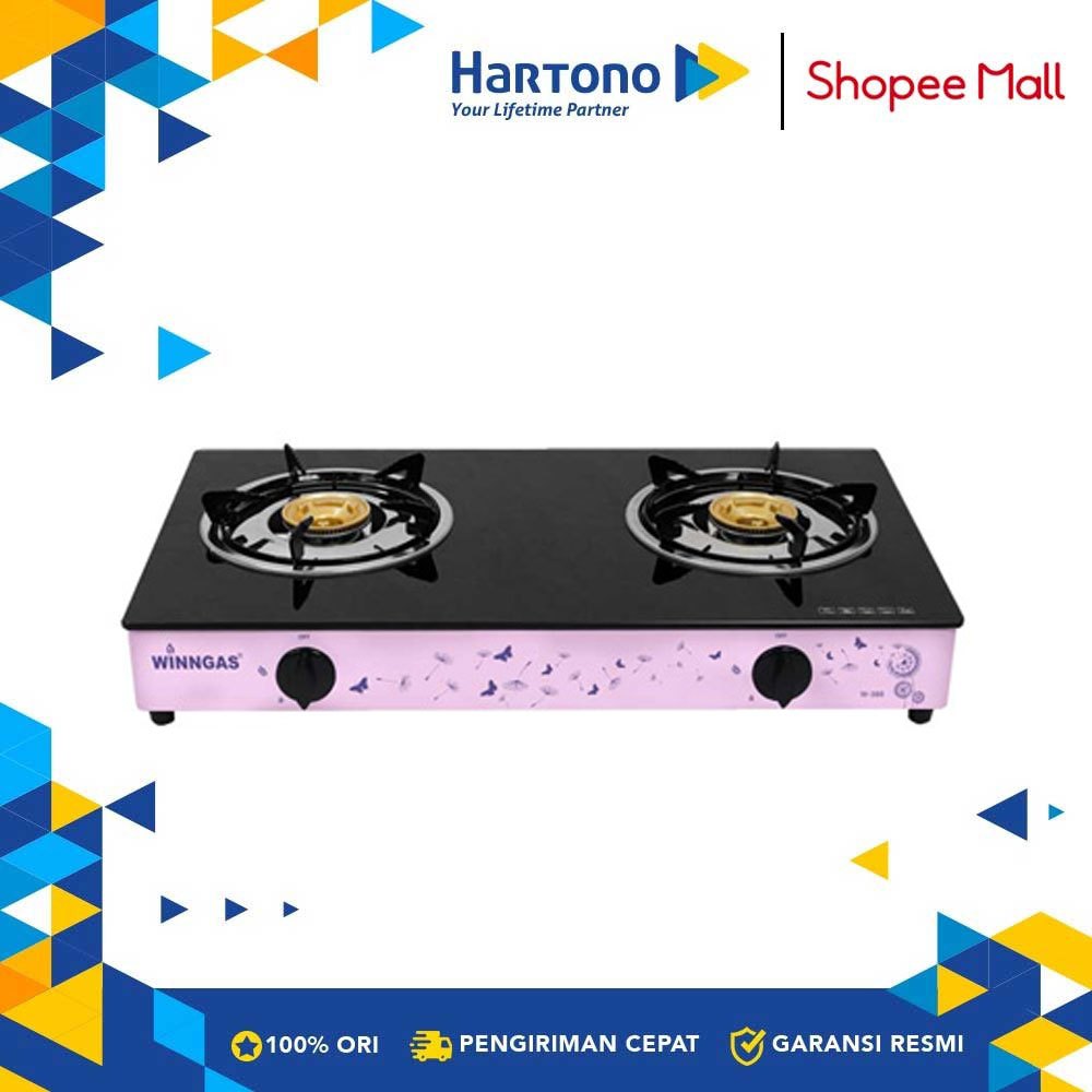 Jual WINN GAS Kompor Gas Stove 2 Tungku W-388P | Shopee Indonesia