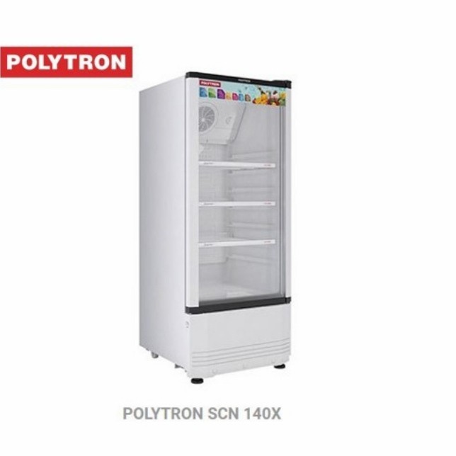 Jual POLYTRON Showcase Fastcool 180 Liter SCN 140X | Shopee Indonesia