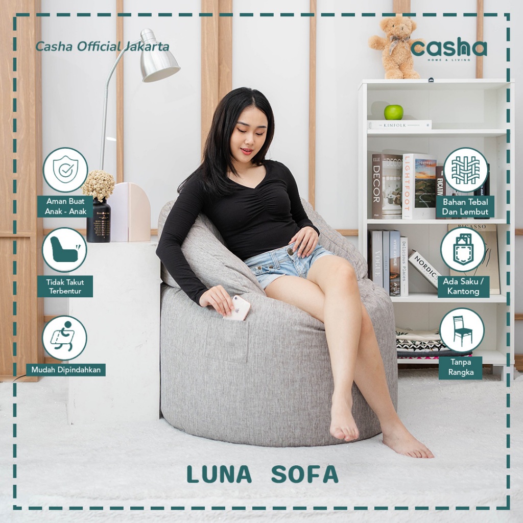 Jual CASHA Luna Sofa | Shopee Indonesia