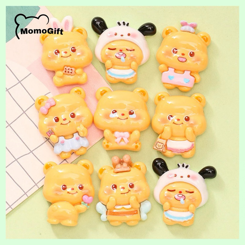 Jual Stiker 3D Resin Clay Buat Dekor DIY Botol Gantungan Kunci JIbbitz ...