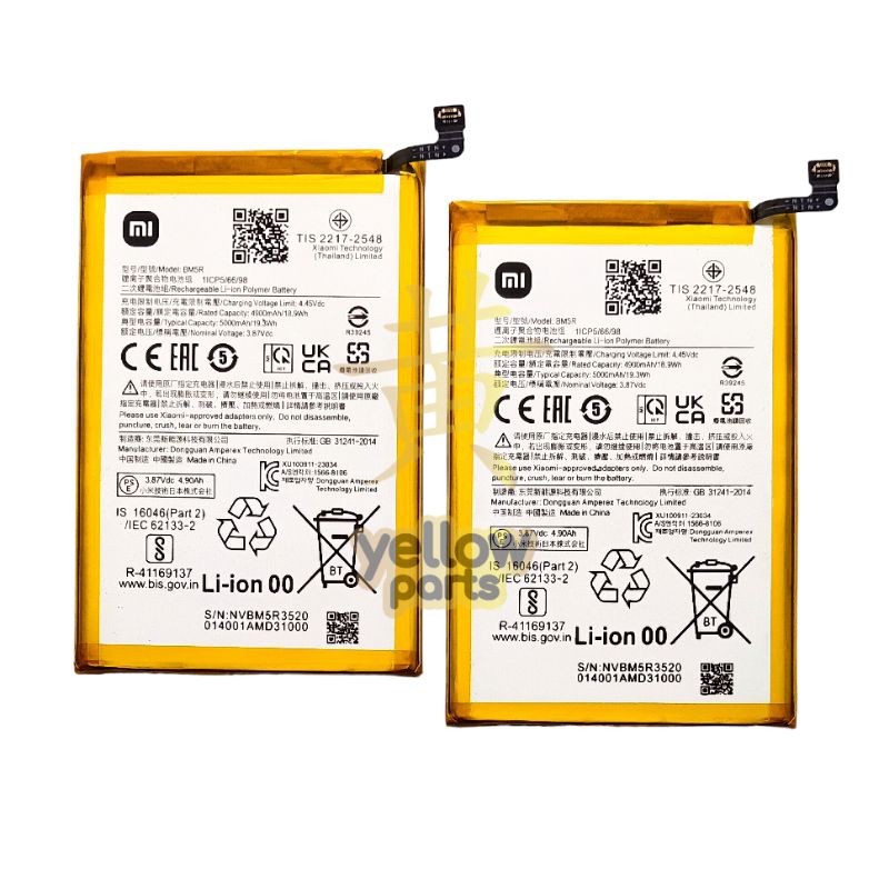 Jual BATTERY BATRE BATERAI XIAOMI REDMI 12 5G BM5R ORIGINAL | Shopee ...