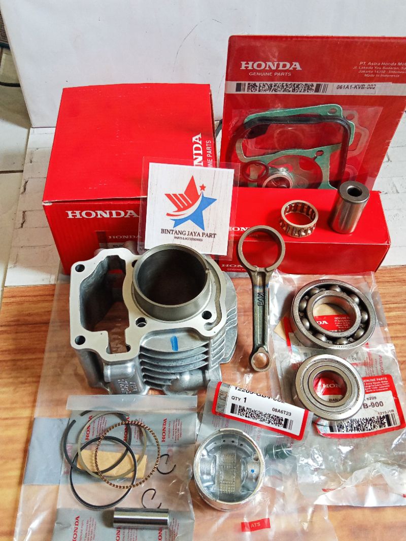 Jual Blok Seher+Stang Seher Komplit Bering 2pc Honda Vario 110 FREE TOPSET (KVB) | Shopee Indonesia