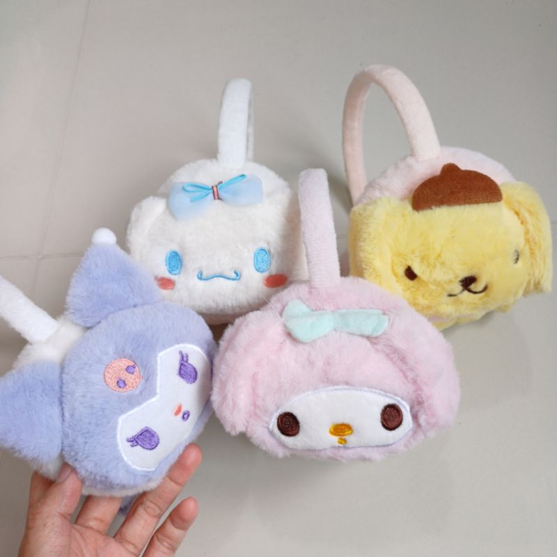 Jual Bando penutup telinga earmuff sanrio KUROMI CINNAMOROLL MY MELODY ...
