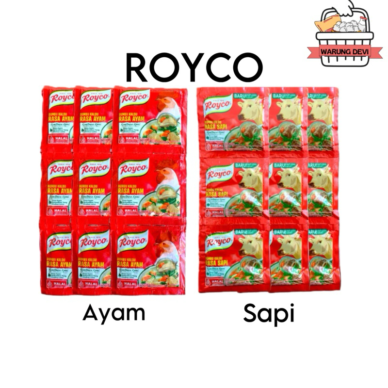 Jual ROYCO PENYEDAP RASA 8gr x 12sch | Shopee Indonesia