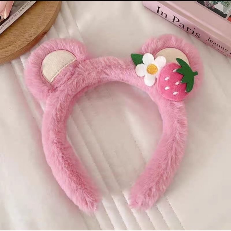Jual Bando Lotso|Bando Strawberry|Bando Telinga Lotso | Shopee Indonesia