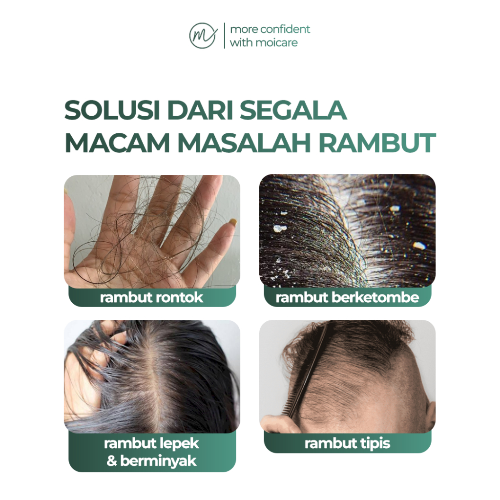 Jual Moicare Hair Serum - Anti Hair Fall Treatment With Biotin Keratin ...