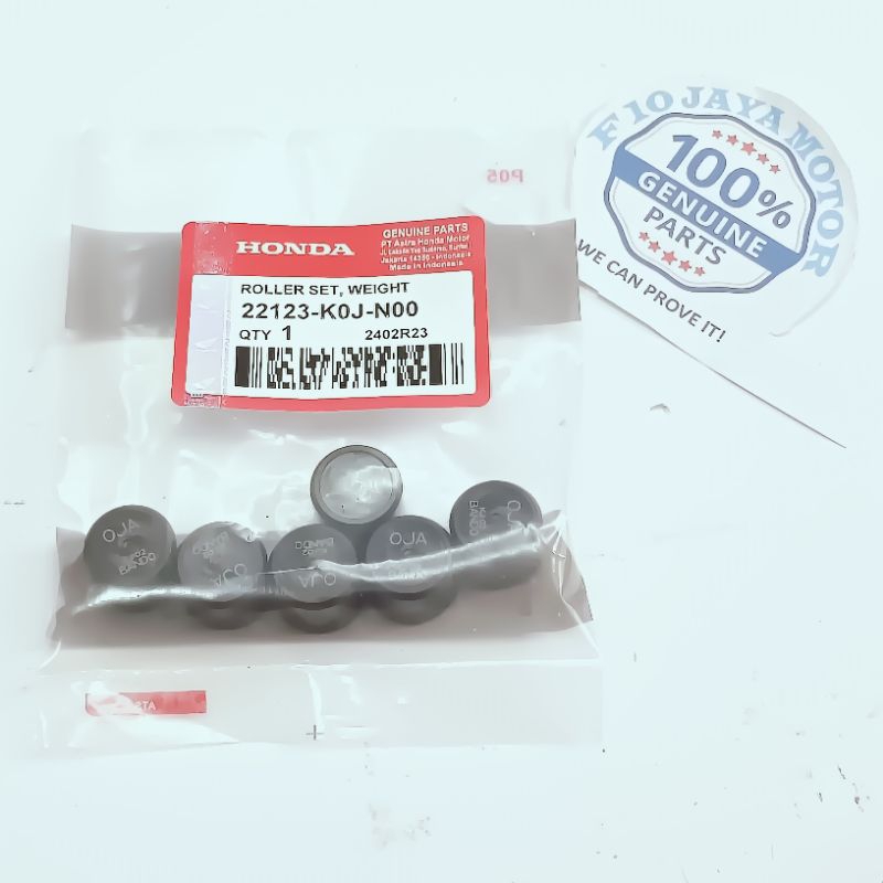 Jual ROLLER ROLER LORER GENIO WEIGHT SET KODE PART 22123-K0J-N00 ...
