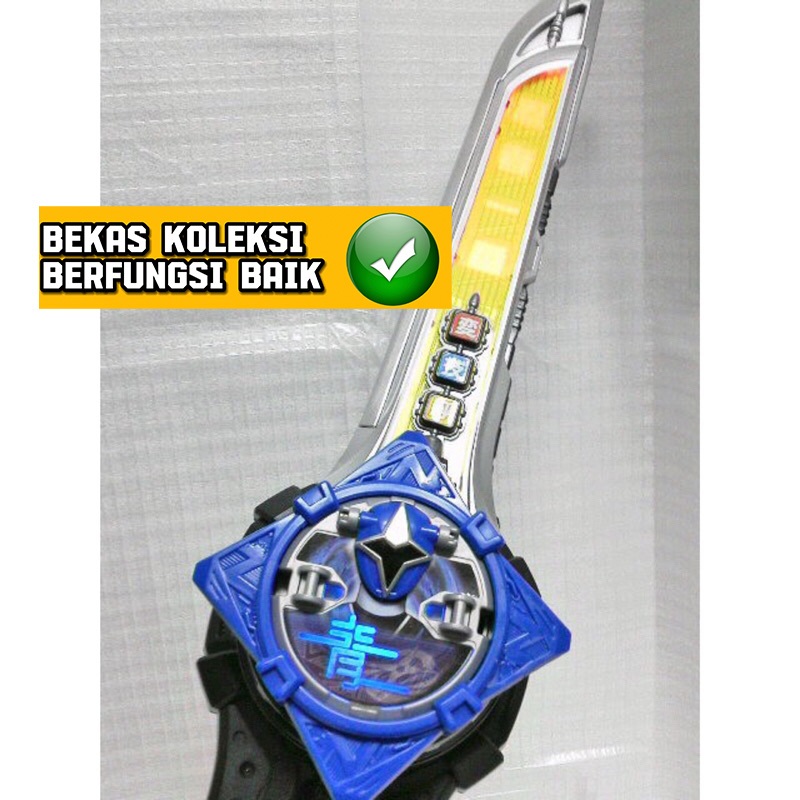Jual Dx Power Rangers Ninja Steel Sentai Ninninger Blue Sword | Shopee ...
