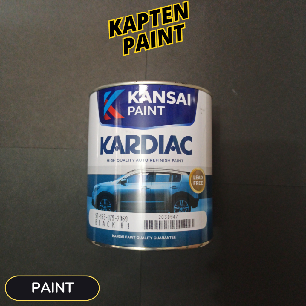 Jual Kansai Paint Kardiac Black 81 | Shopee Indonesia