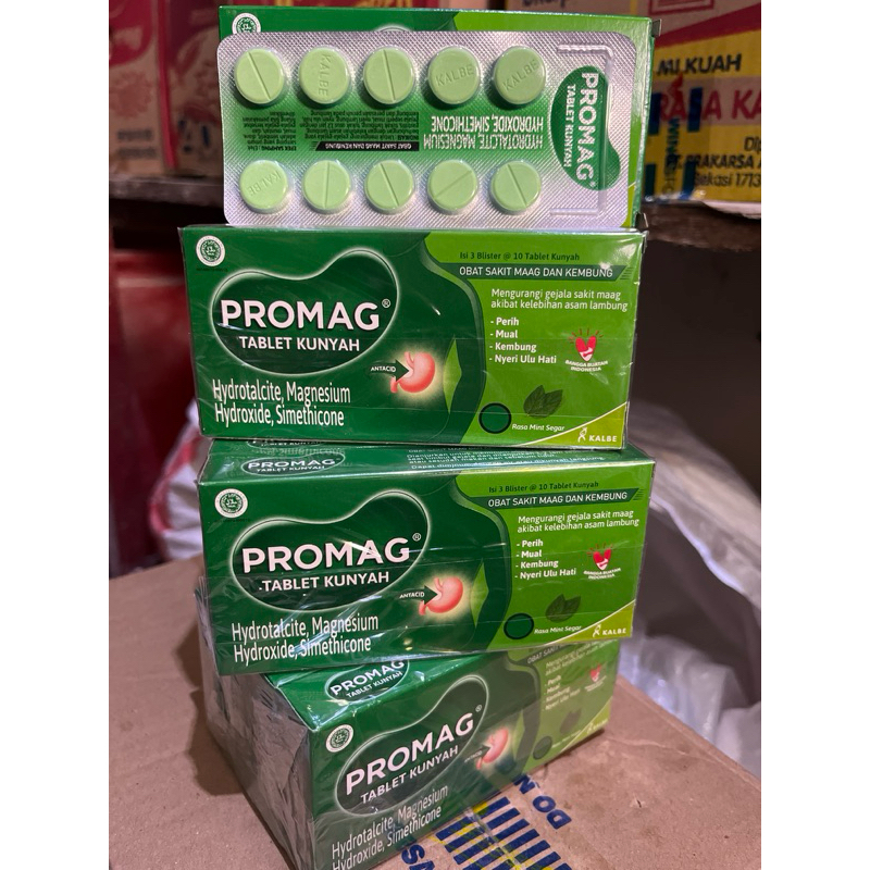 Jual PROMAG TABLET KUNYAH ~ obat maag | Shopee Indonesia