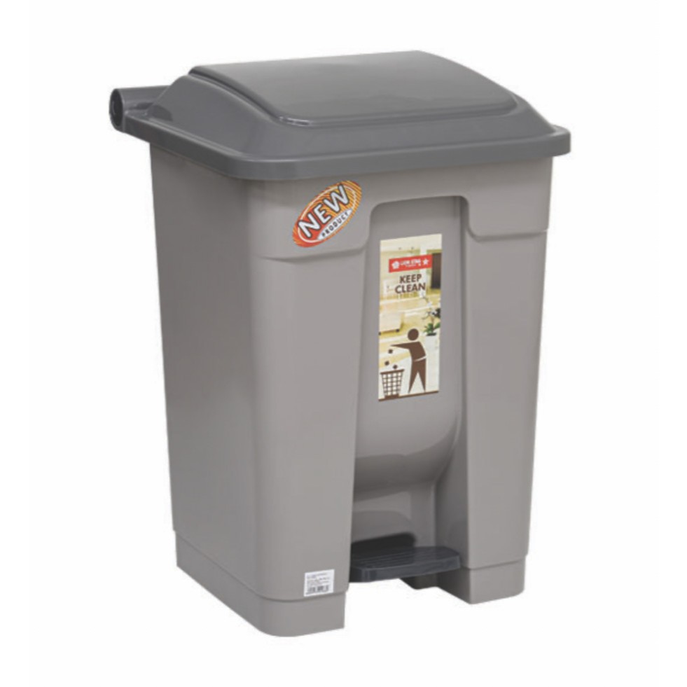 Jual Dust Bin With Pedal Gomi C-71 40 Liter Lion Star Tempat Sampah ...