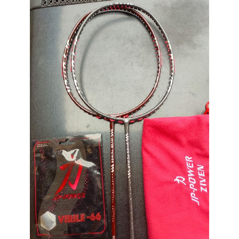 Jual Raket Badminton JP Power Ziven Power Original | Shopee Indonesia