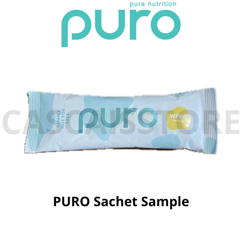 Jual PURO 1 Sachet WPC WPRO Whey Protein Concentrate WPI 90 WHEY ...