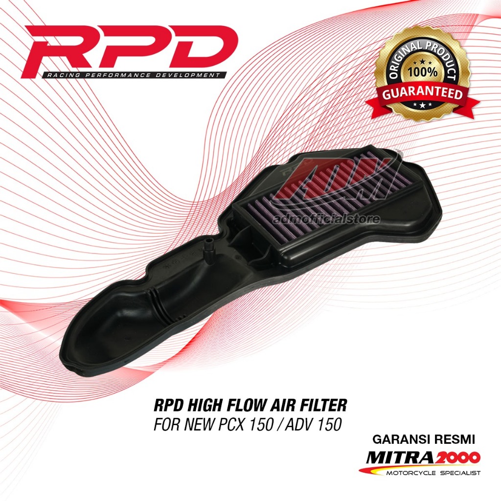 Jual RPD Air Filter PCX 150/ADV 150 & PCX 160/ADV 160/VARIO 160 (High ...