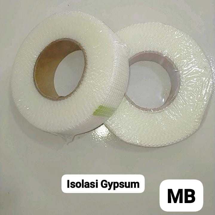 Jual Lakban Gipsum Kain kasa / Isolasi Fiber Glass Gypsum / Self Adhesion Mesh Tape | Shopee ...
